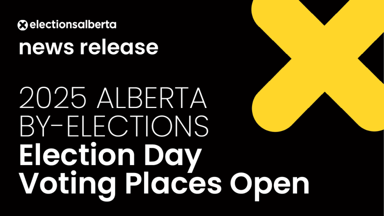 Election Day Voting Places Open for Provincial By-elections - Elections ...